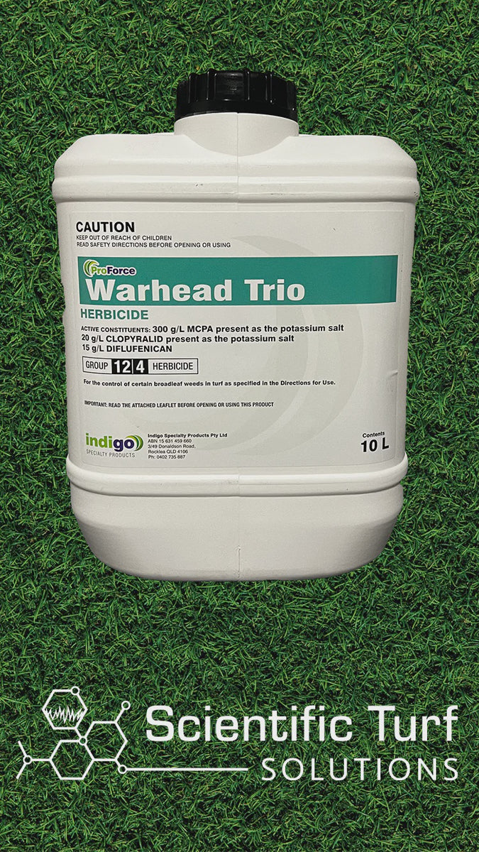Proforce Warhead Trio (300 g/L MCPA present as the potassium salt 20 g ...
